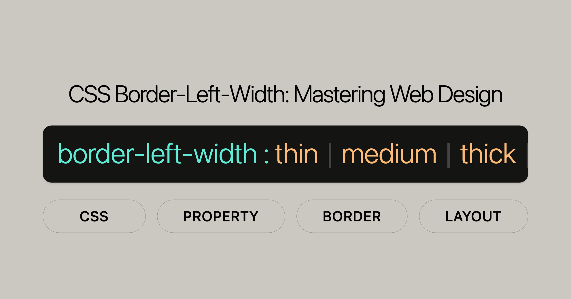 Css Border Left Width Mastering Web Design 3938