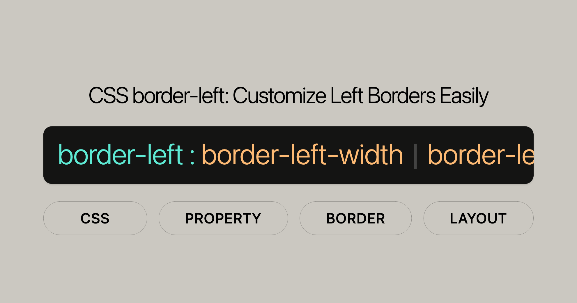 CSS border-left Customize Left Borders Easily