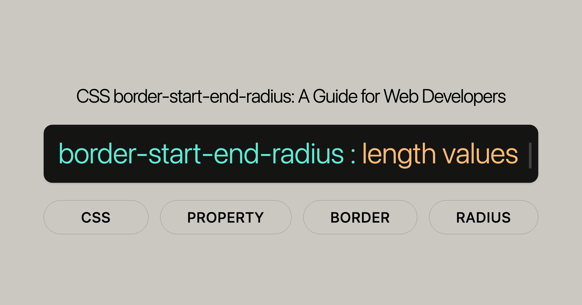 CSS border-start-end-radius A Guide for Web Developers CSS border-start-end-radius A Guide for Web Developers