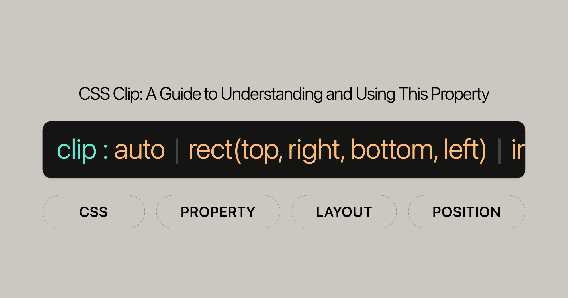 CSS Clip A Guide to Understanding and Using This Property