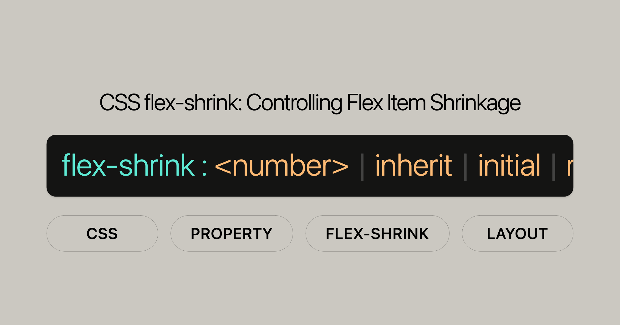 CSS flex-shrink Controlling Flex Item Shrinkage