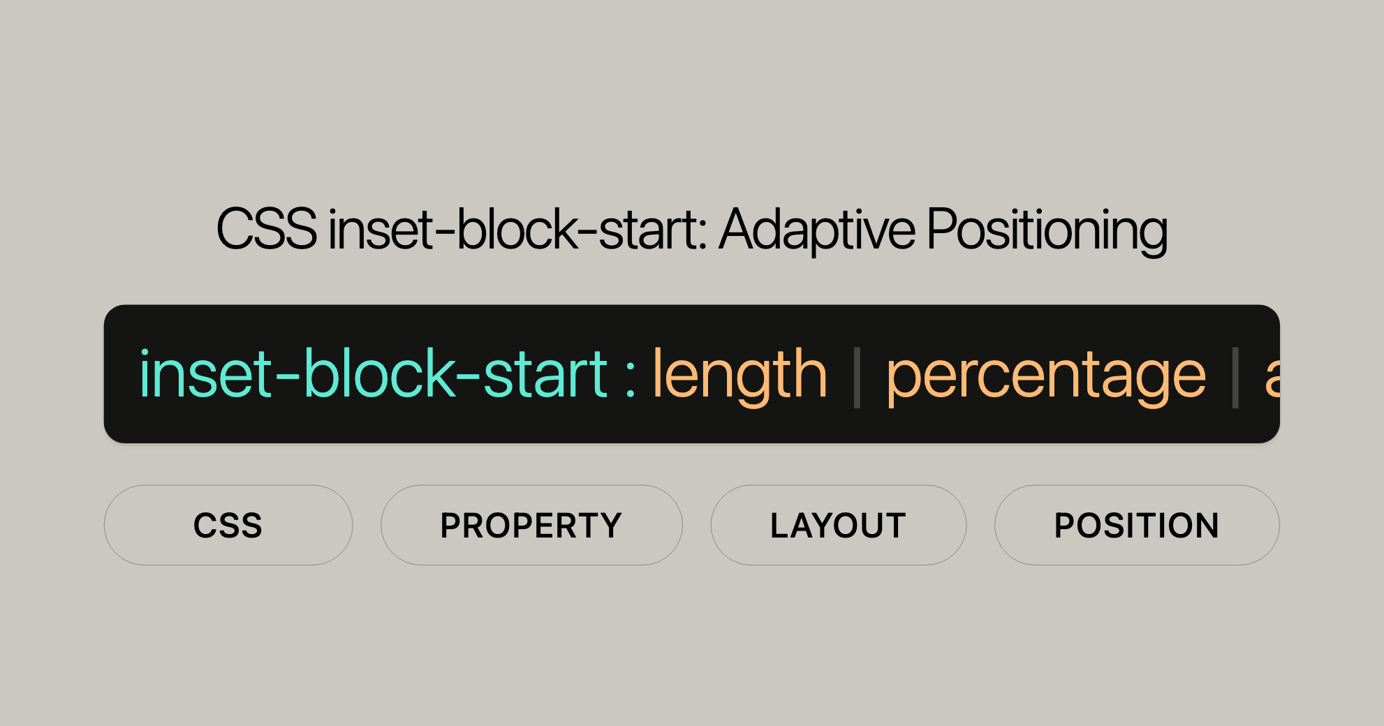 CSS inset-block-start Adaptive Positioning
