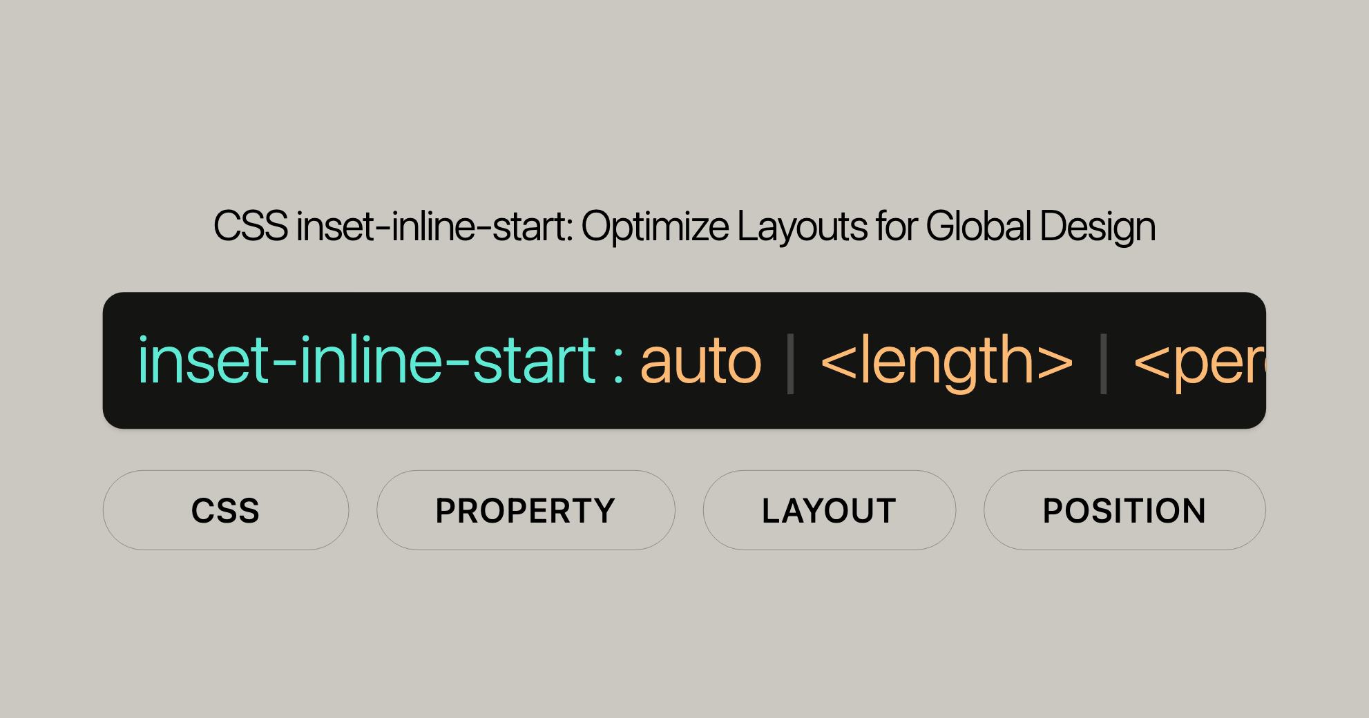 CSS inset-inline-start Optimize Layouts for Global Design