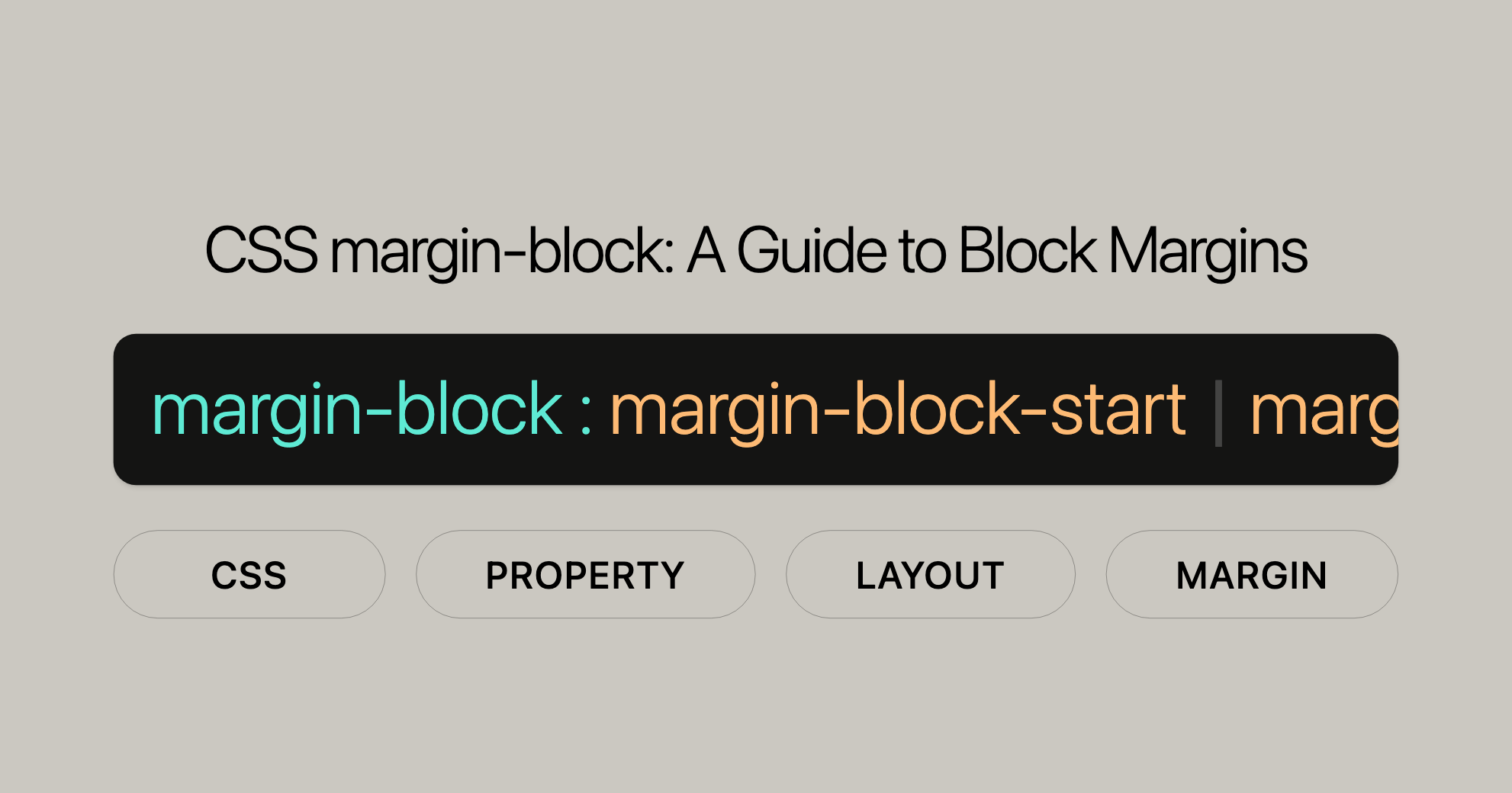 CSS margin-block A Guide to Block Margins