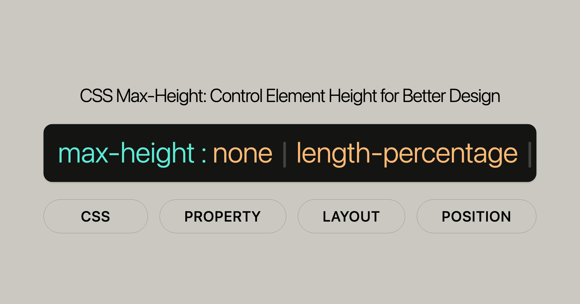 CSS Max-Height Control Element Height for Better Design CSS Max-Height Control Element Height for Better Design