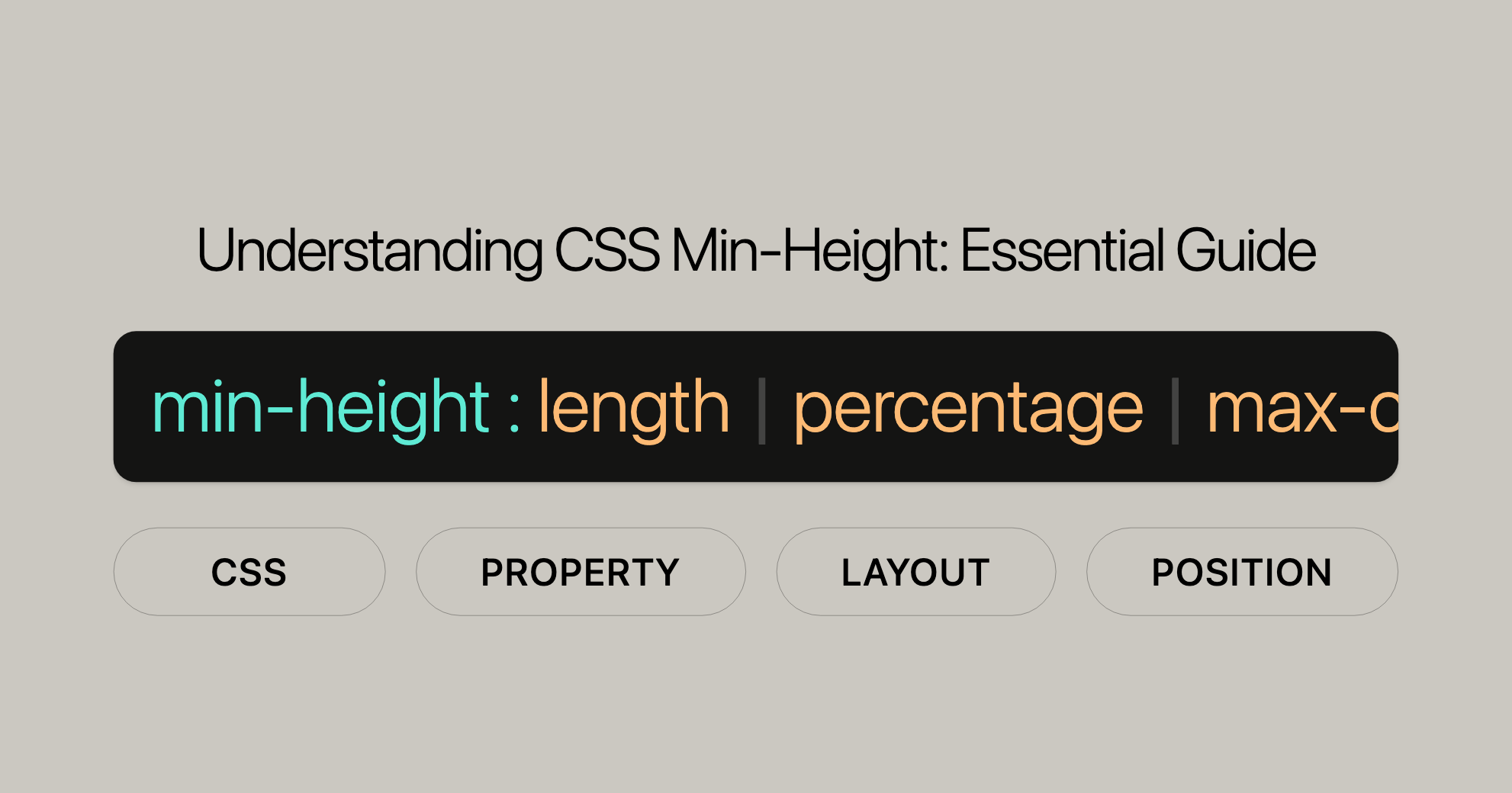 Understanding CSS Min-Height Essential Guide