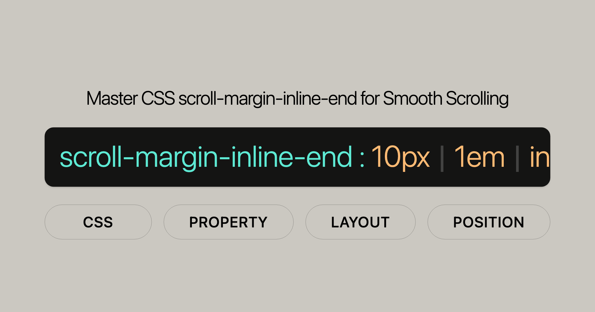 Master CSS scroll-margin-inline-end for Smooth Scrolling Master CSS scroll-margin-inline-end for Smooth Scrolling