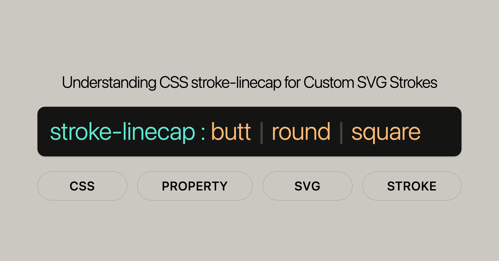 Understanding CSS stroke-linecap for Custom SVG Strokes