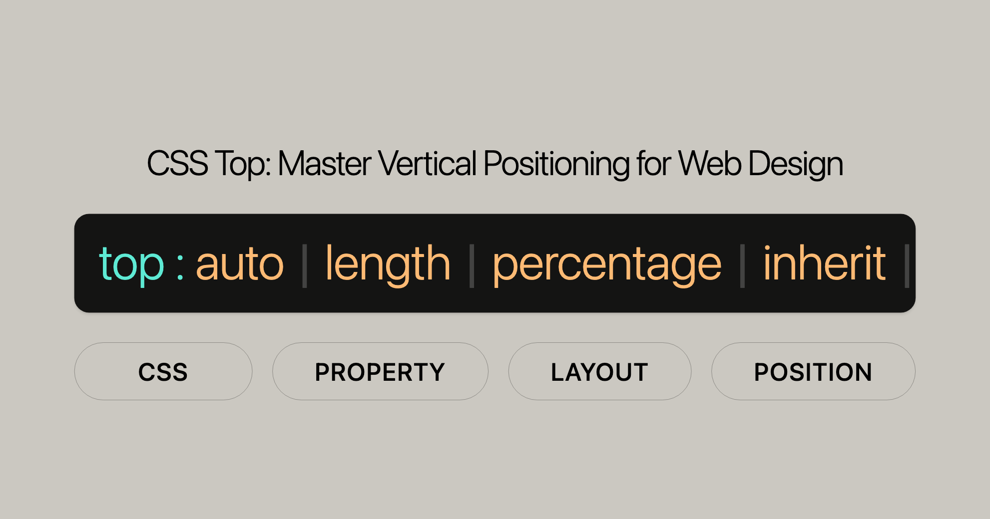 CSS Top Master Vertical Positioning for Web Design