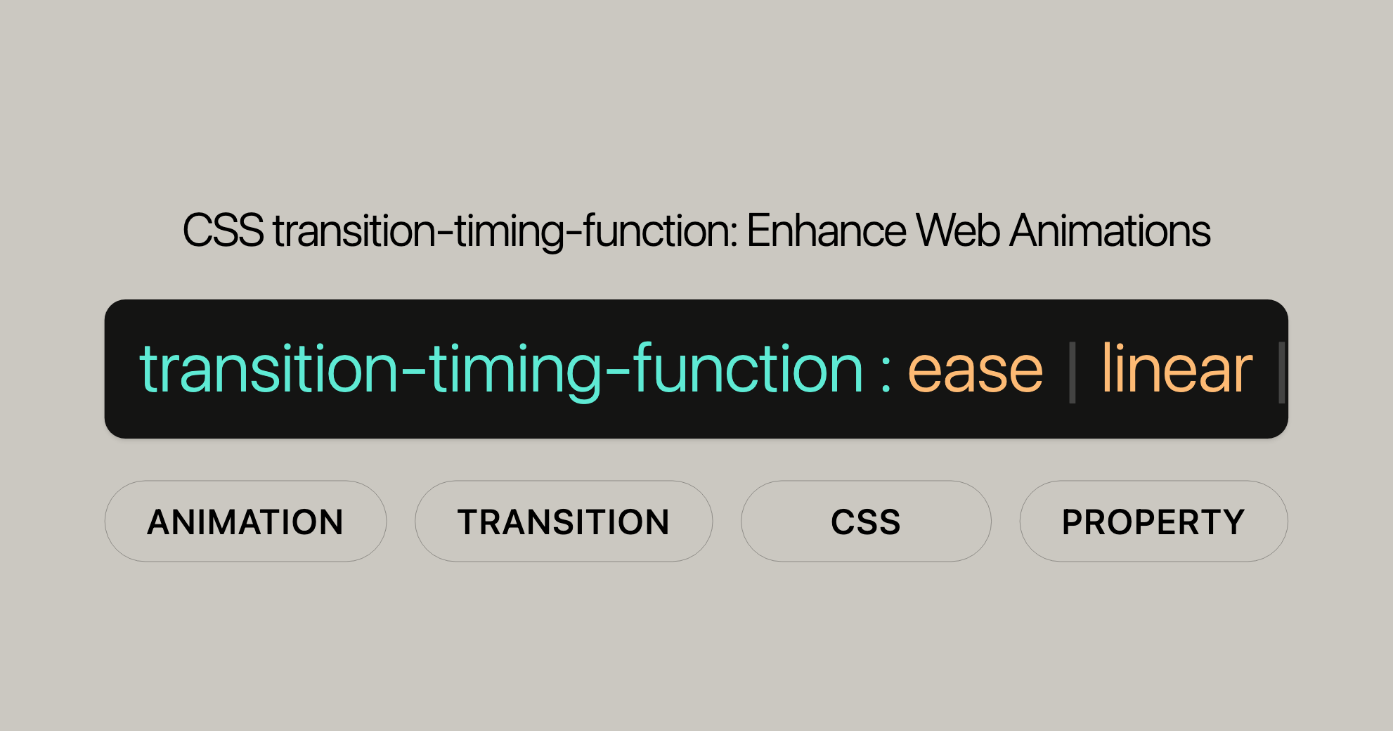 CSS transition-timing-function Enhance Web Animations CSS transition-timing-function Enhance Web Animations