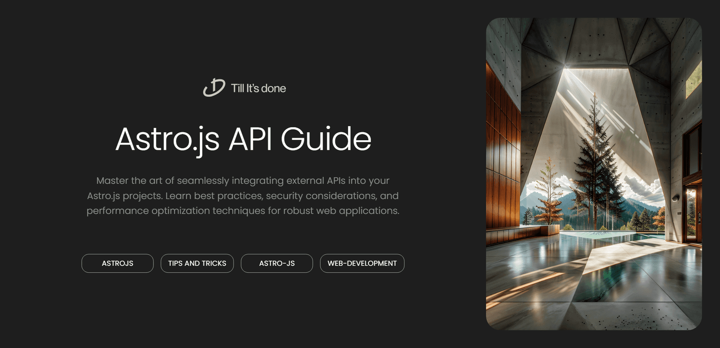 Integrating Third-Party APIs into Astro.js