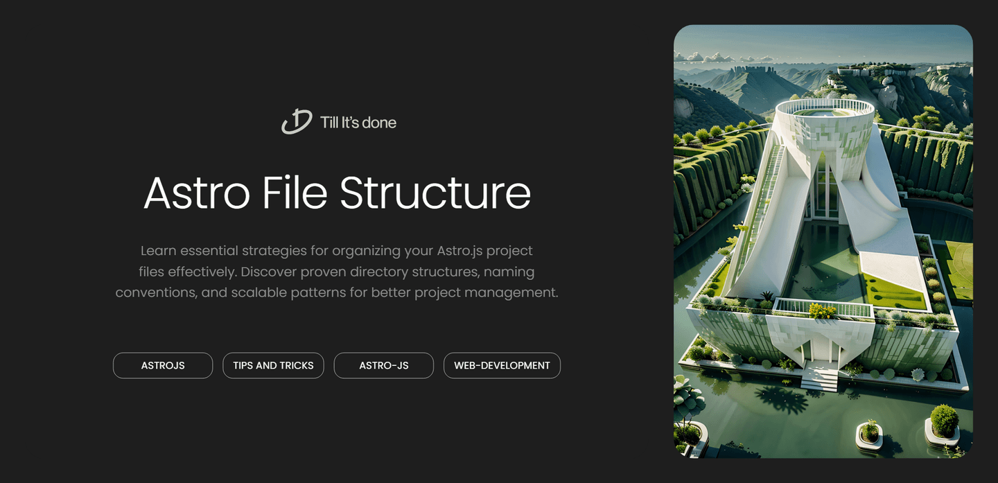 Best Practices for File Organization in Astro.js