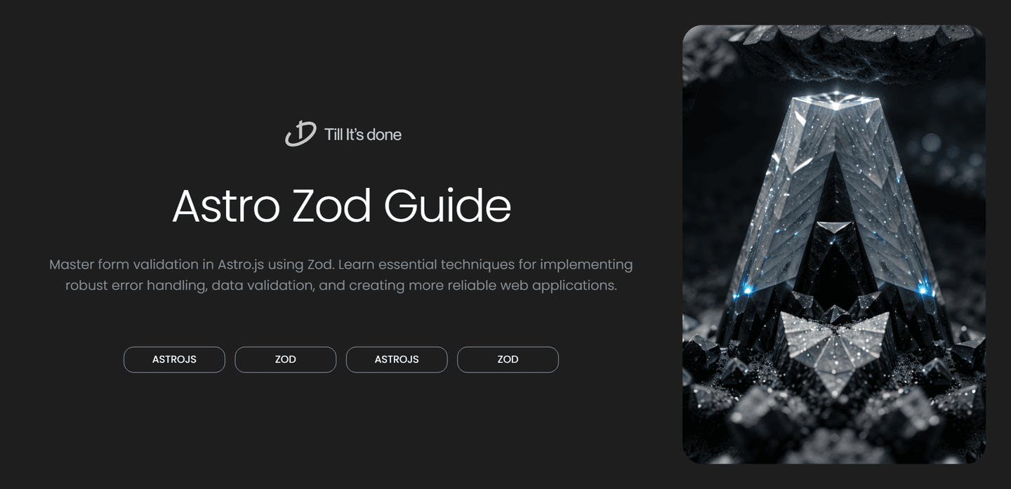 Error Handling in Astro.js with Zod Validation