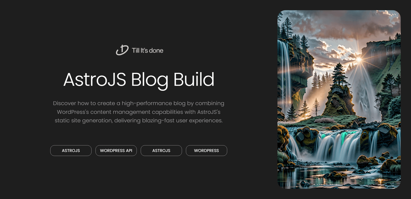Building A Blog With Astrojs And Wordpress Api