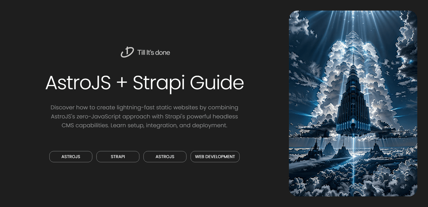 Building a Static Website with AstroJS and Strapi