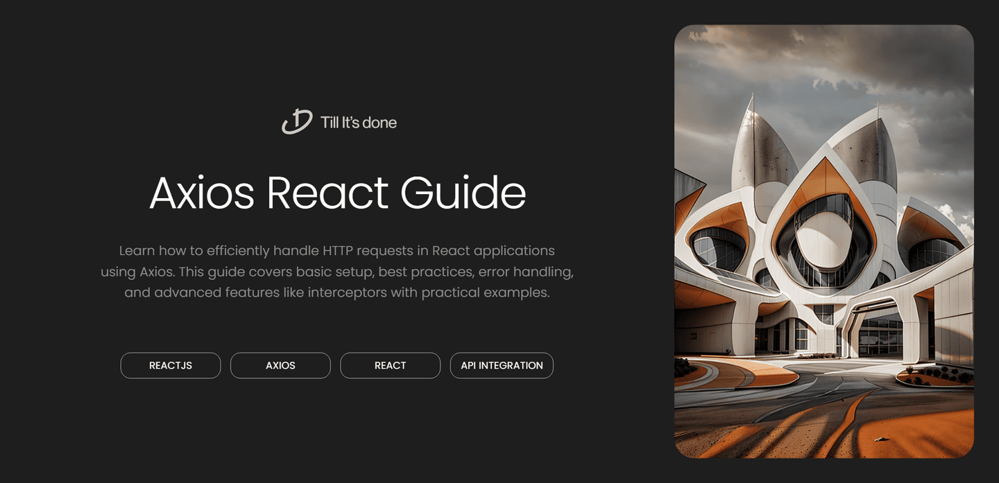 Integrating Axios with React: Beginner's Guide