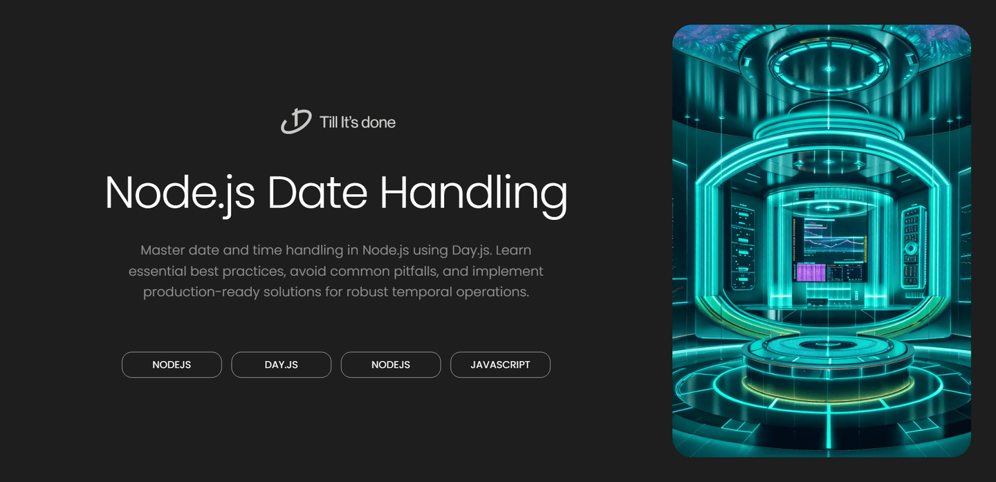 Best Practices Dates And Times In Nodejs With Dayjs