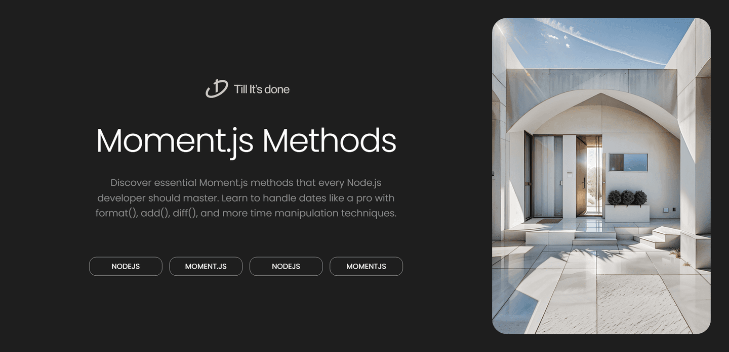 Top Momentjs Methods For Nodejs Developers