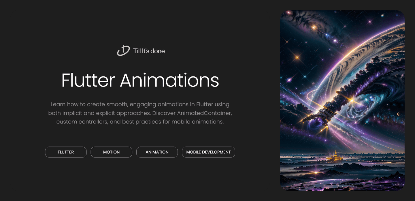 Master Flutter Animations: Implicit & Explicit
