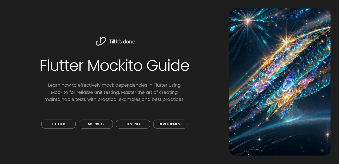 How to Mock Dependencies in Flutter with Mockito How to Mock Dependencies in Flutter with Mockito