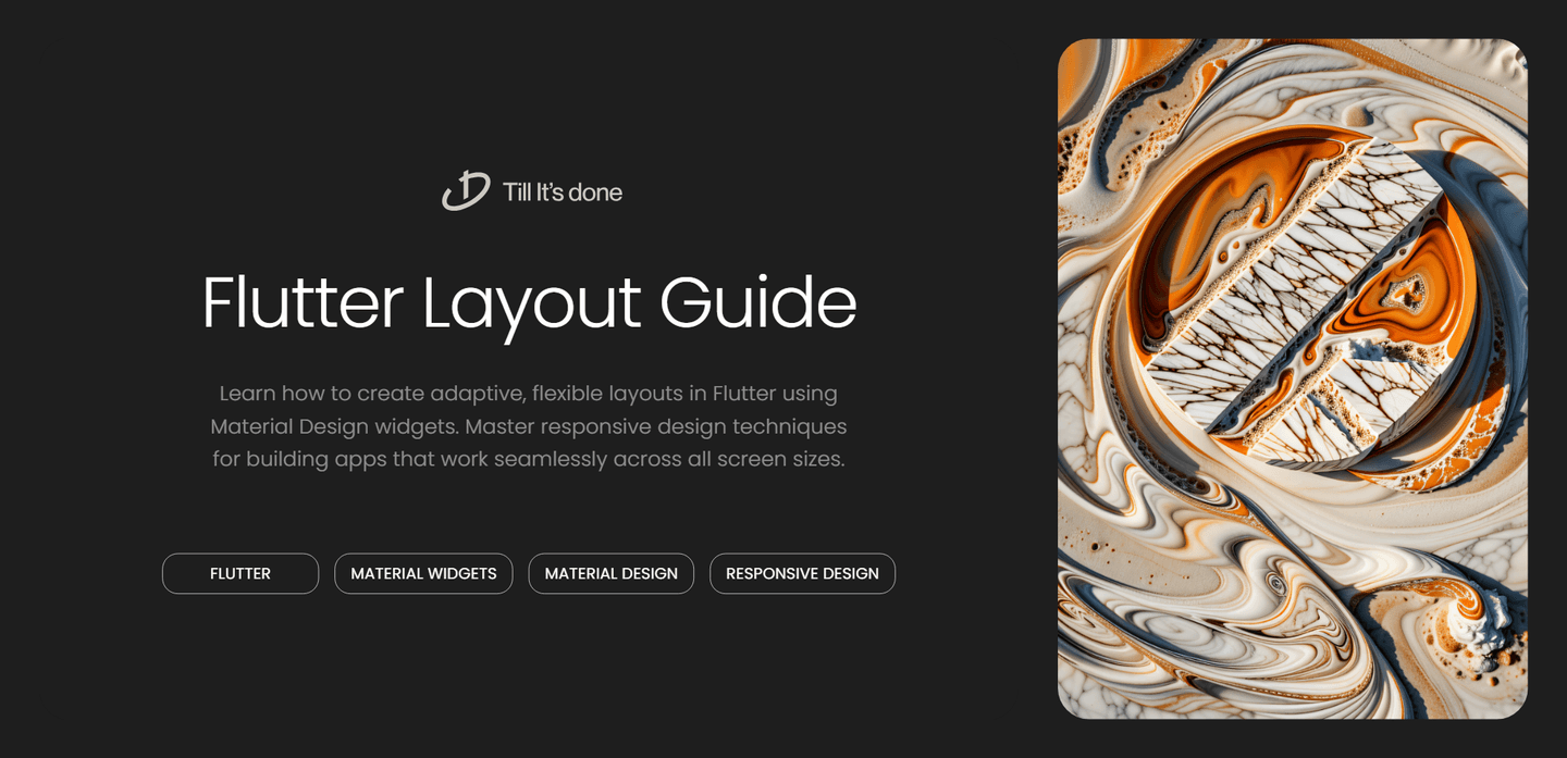 Building Responsive Layouts with Flutter Widgets