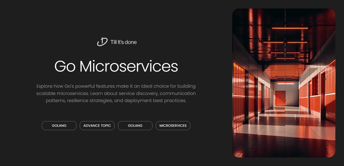 Using Go with Microservices Architecture