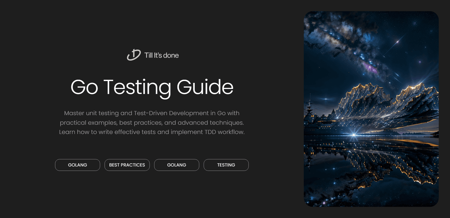 Unit Testing And Tdd In Go Best Practices