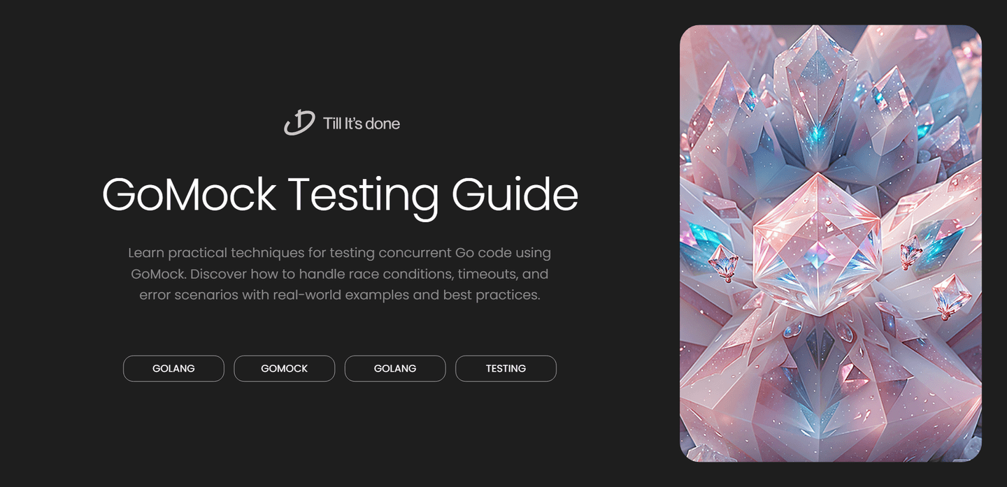 Using GoMock with Concurrent Code Guide