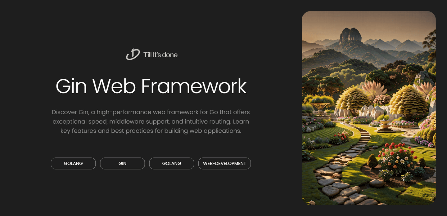 Introduction to Gin: Web Framework for Golang