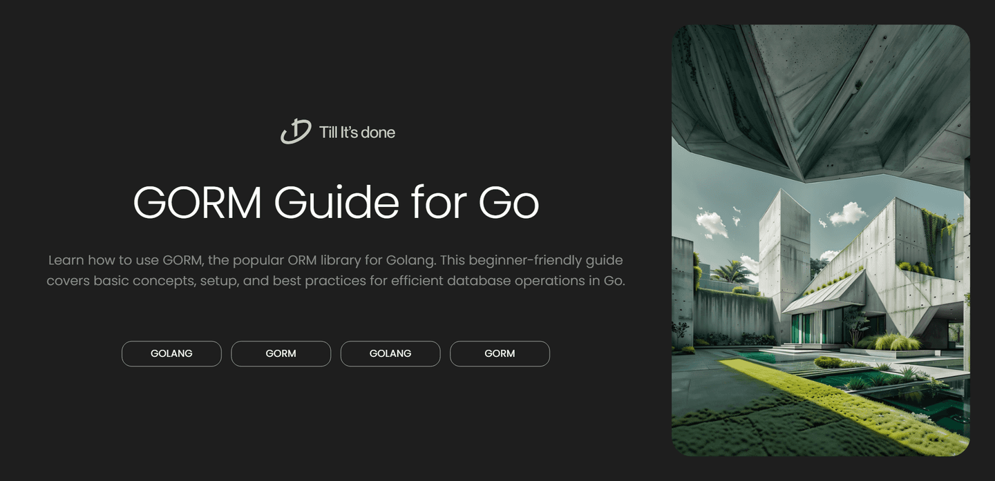 Introduction to GORM: A Beginner's Guide to ORM