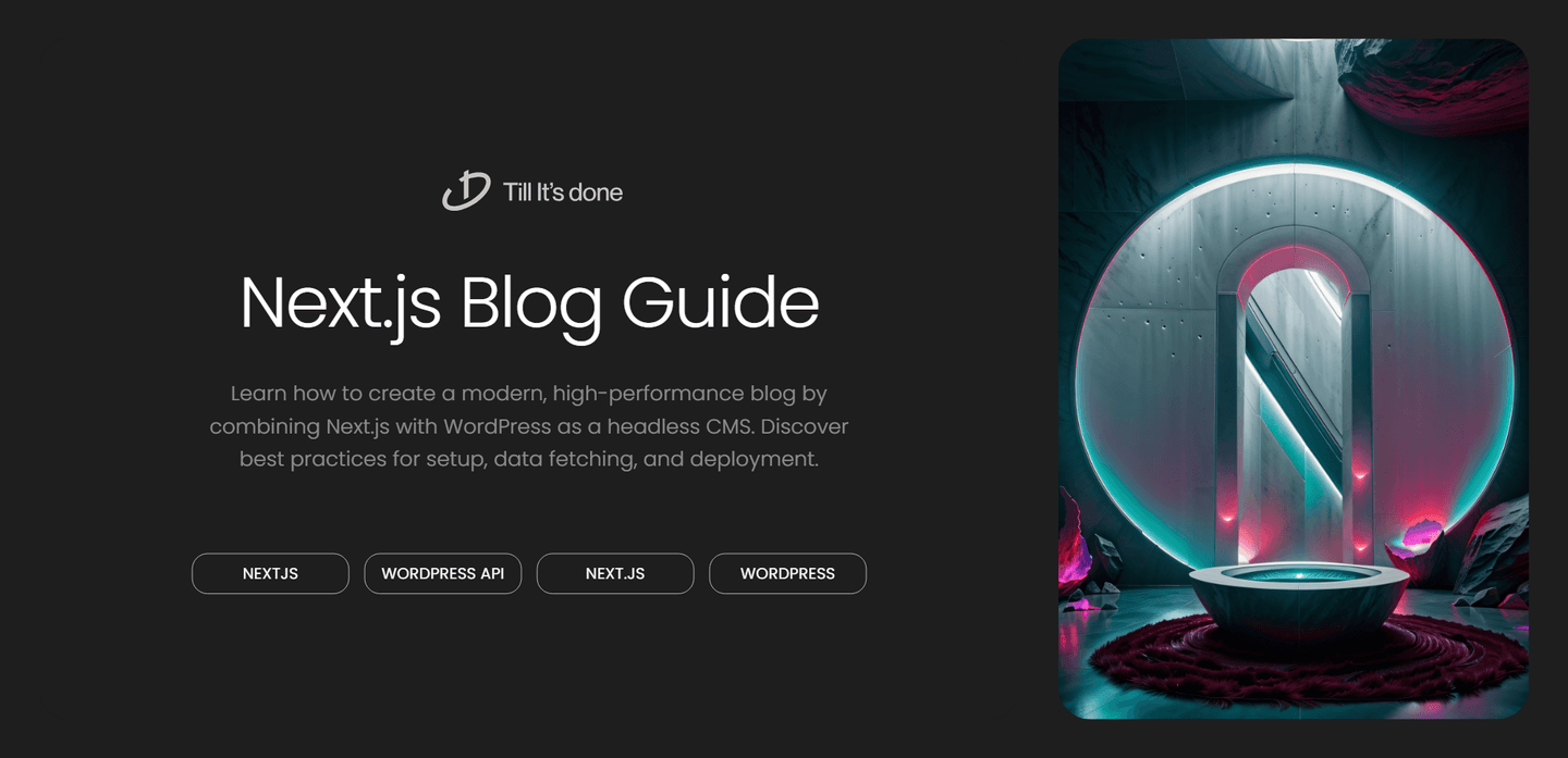 Building a Blog with Next.js & WordPress REST API