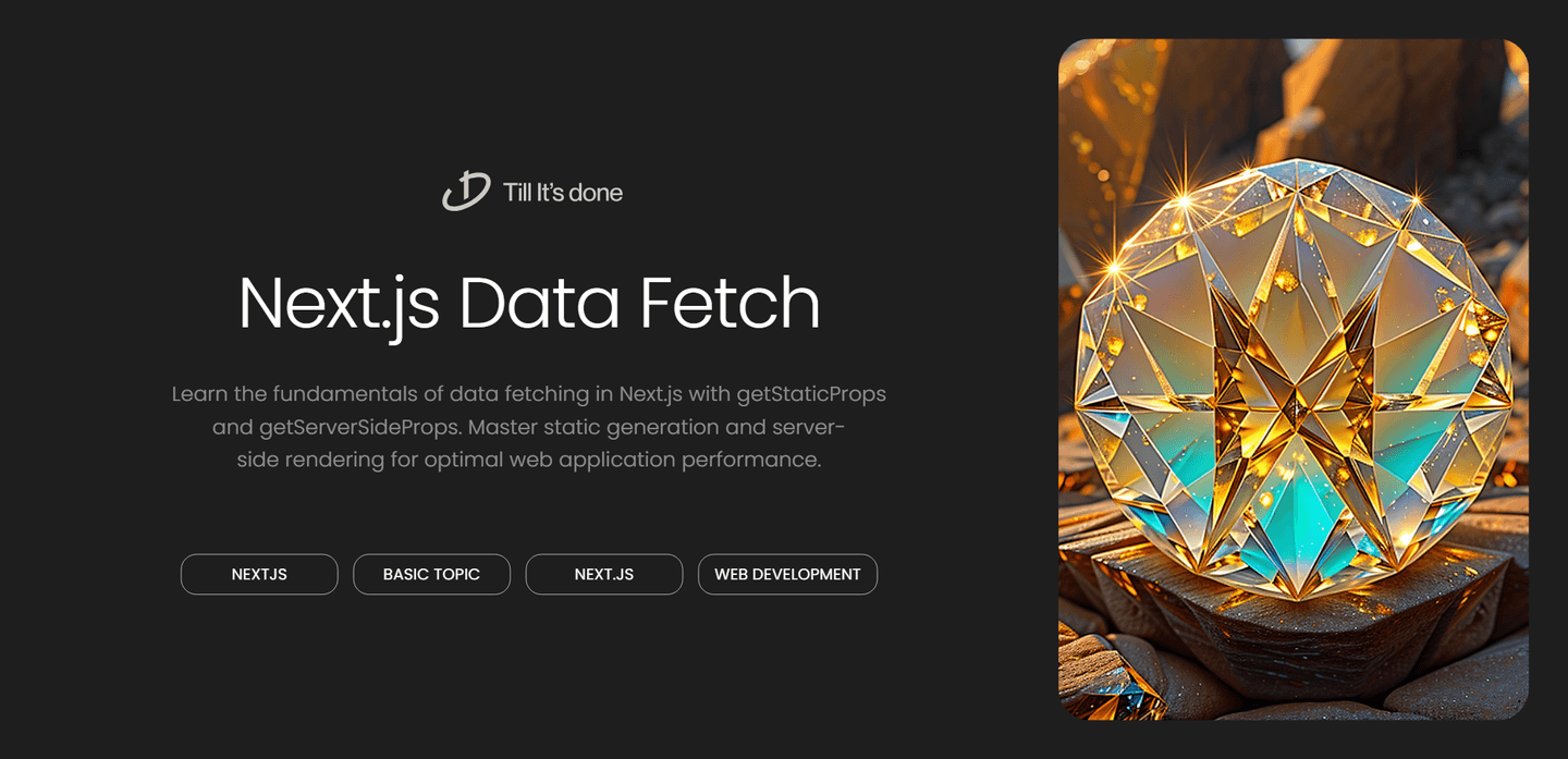 Data Fetching in Next.js: A Complete Guide Data Fetching in Next.js: A Complete Guide