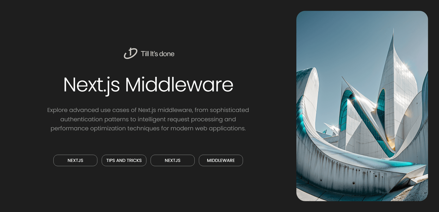 Leveraging Middleware in Next.js for Advanced Use