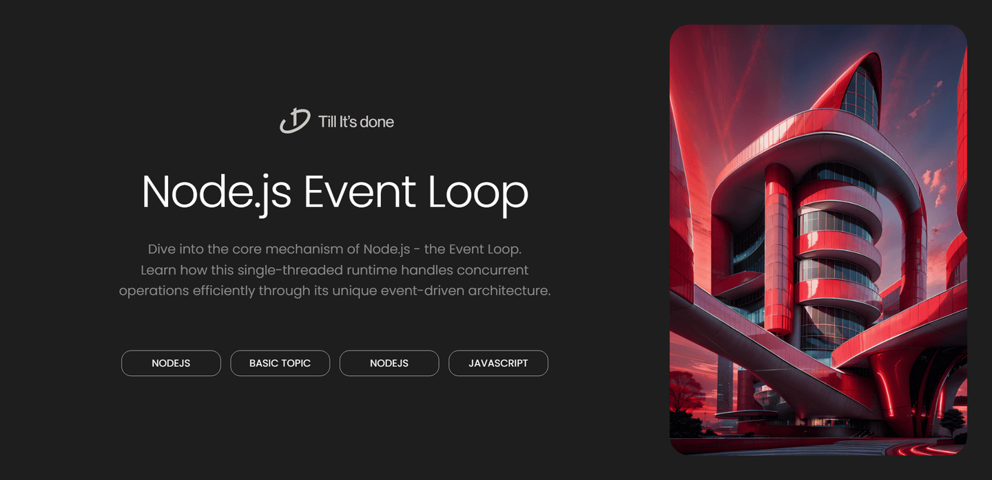 Understanding Node.js Event Loop Essentials
