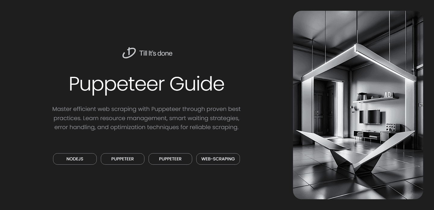 Puppeteer Best Practices for Web Scraping
