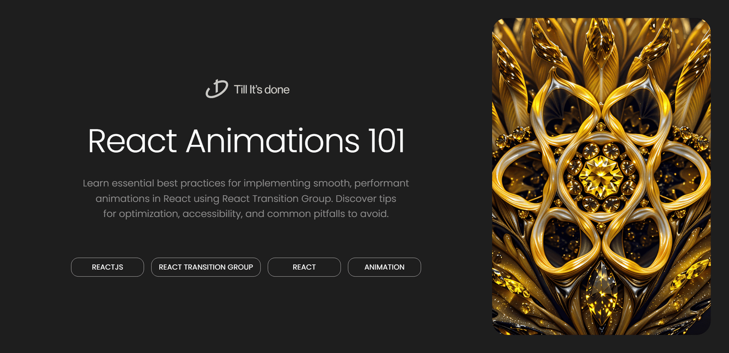 Master React Transition Group Animations