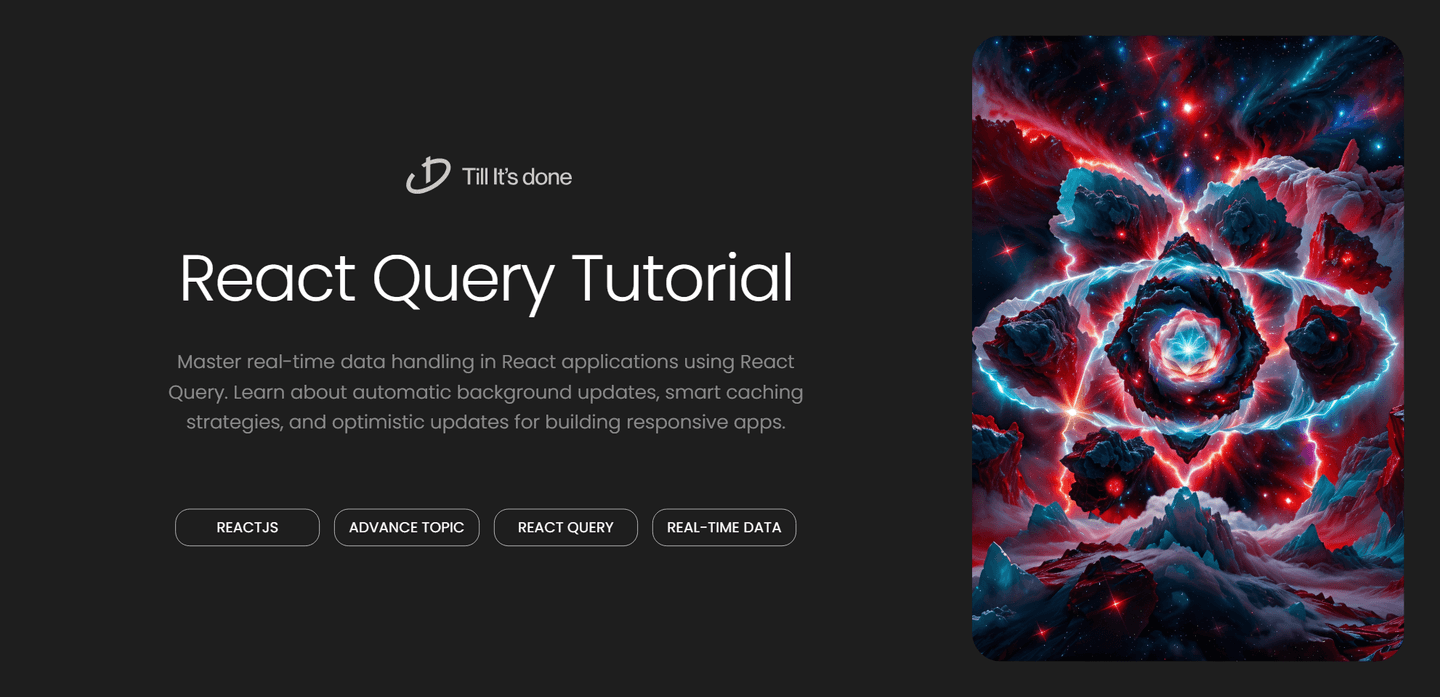 Real Time Data Handling With React Query Guide