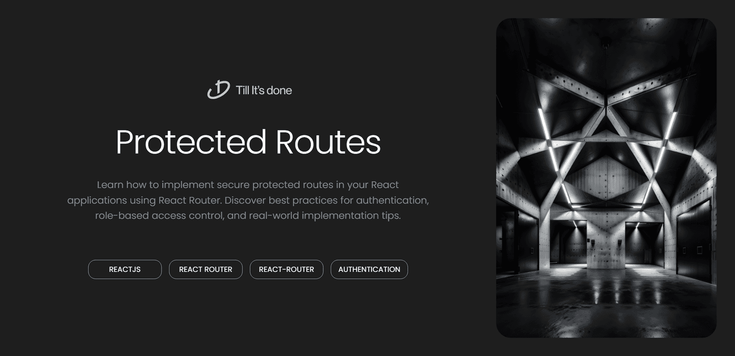 React Router And Protected Routes App Security