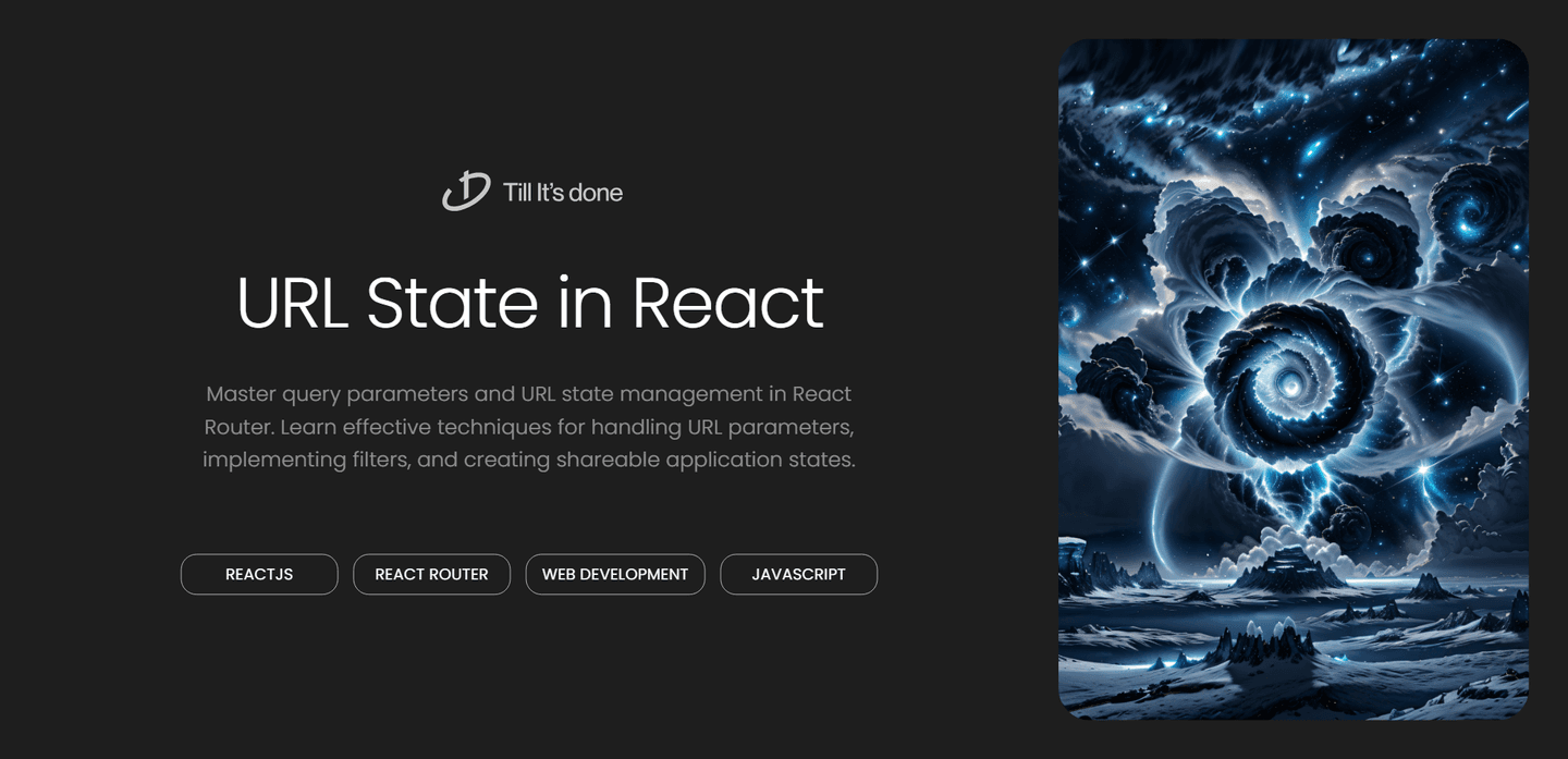 URL State Management with React Router