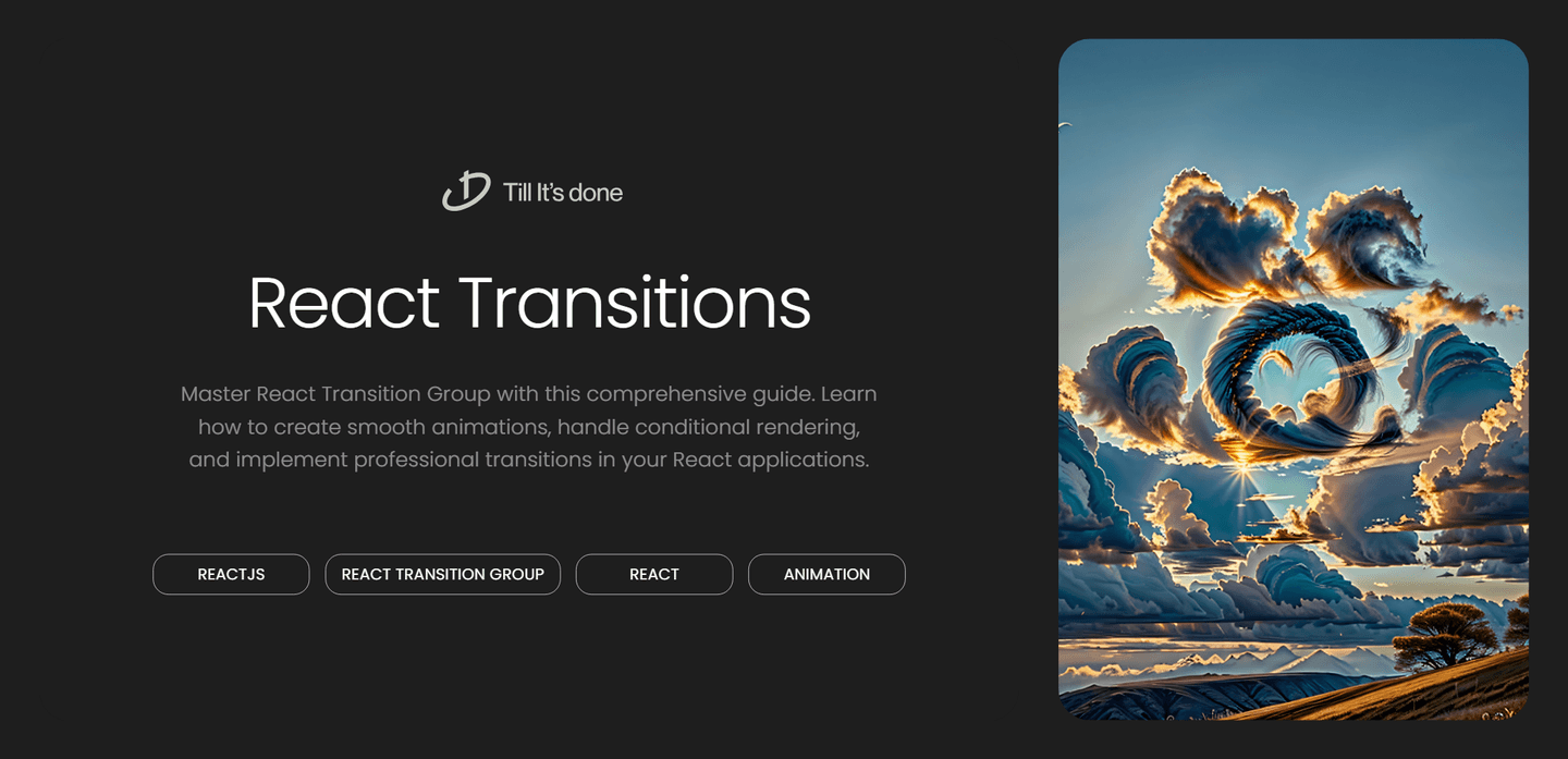 React Transition Group: Animation Guide