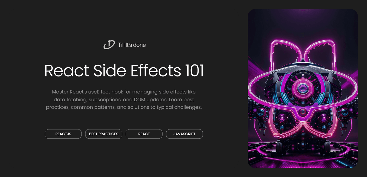 Handling Side Effects with useEffect in React Handling Side Effects with useEffect in React