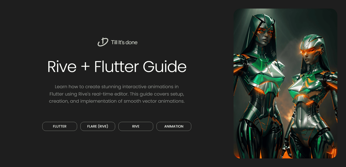 How to Use Rive's Animation Editor in Flutter