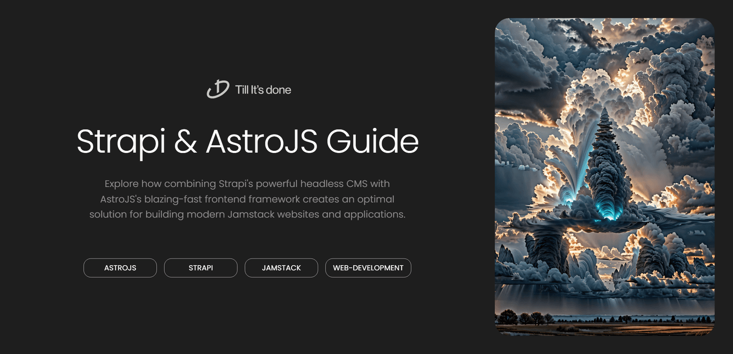 Strapi & AstroJS: Perfect Jamstack Combo