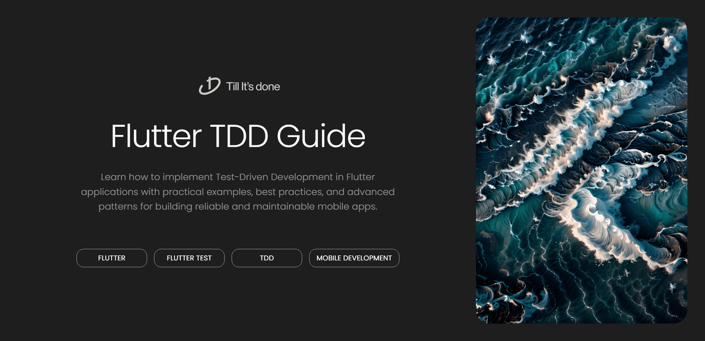 Test Driven Development Tdd In Flutter Guide