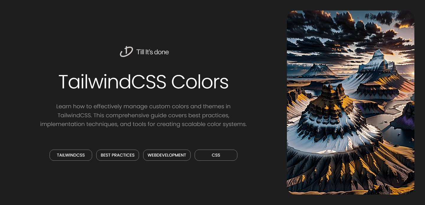 Managing Custom Colors In Tailwindcss Guide