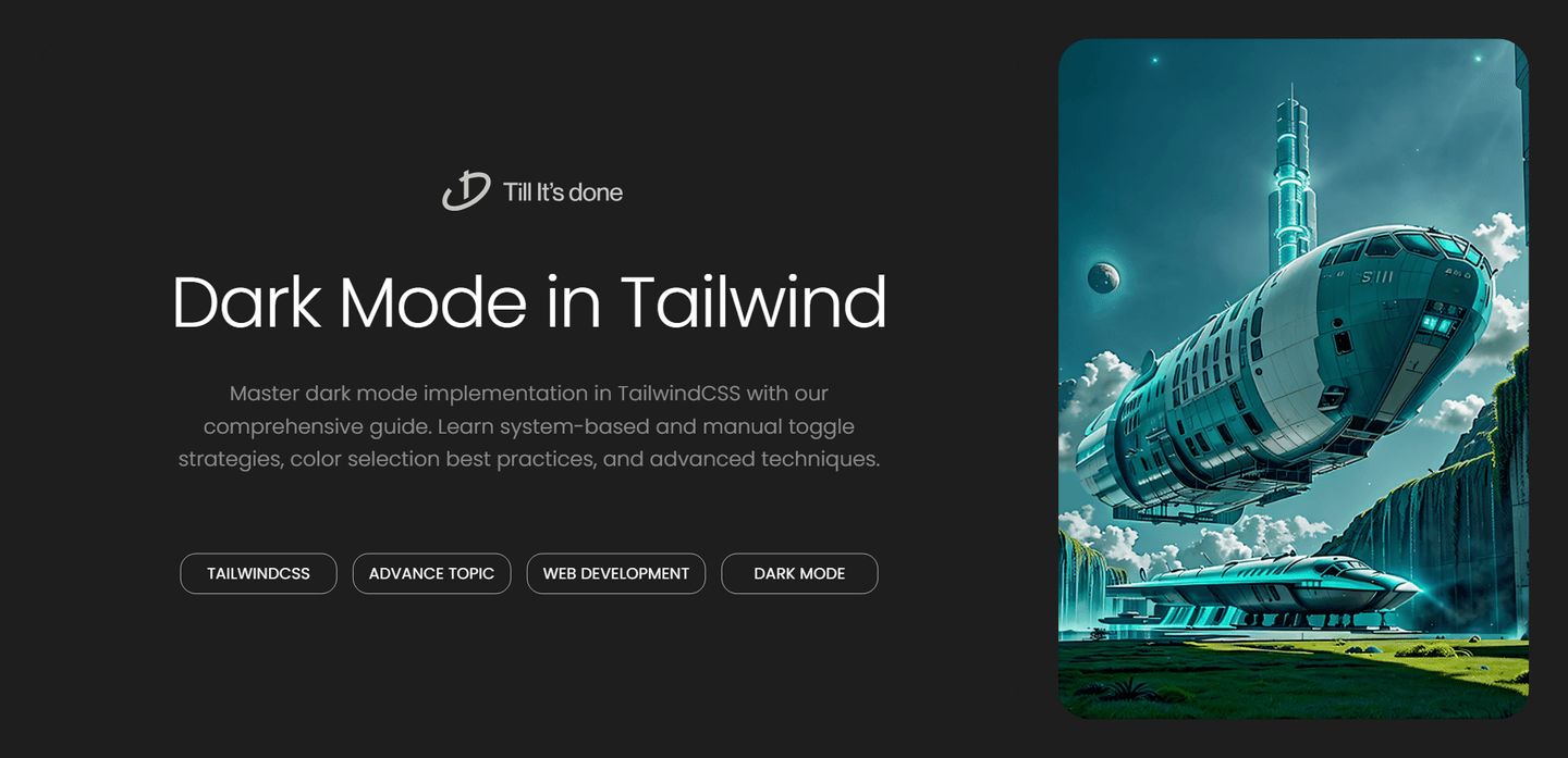 TailwindCSS Dark Mode: Best Practices Guide