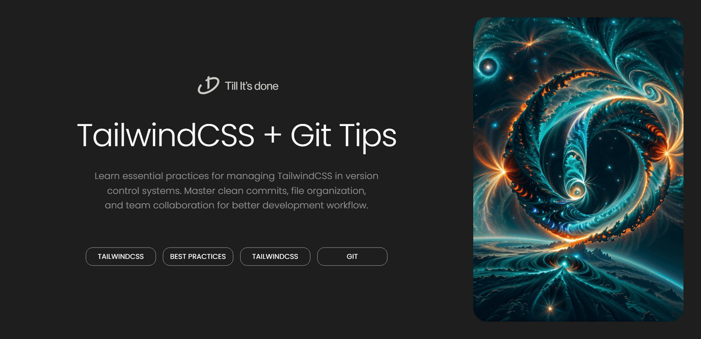 TailwindCSS Version Control: Clean Commit Guide