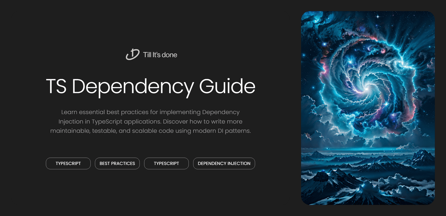 TypeScript and Dependency Injection Guide