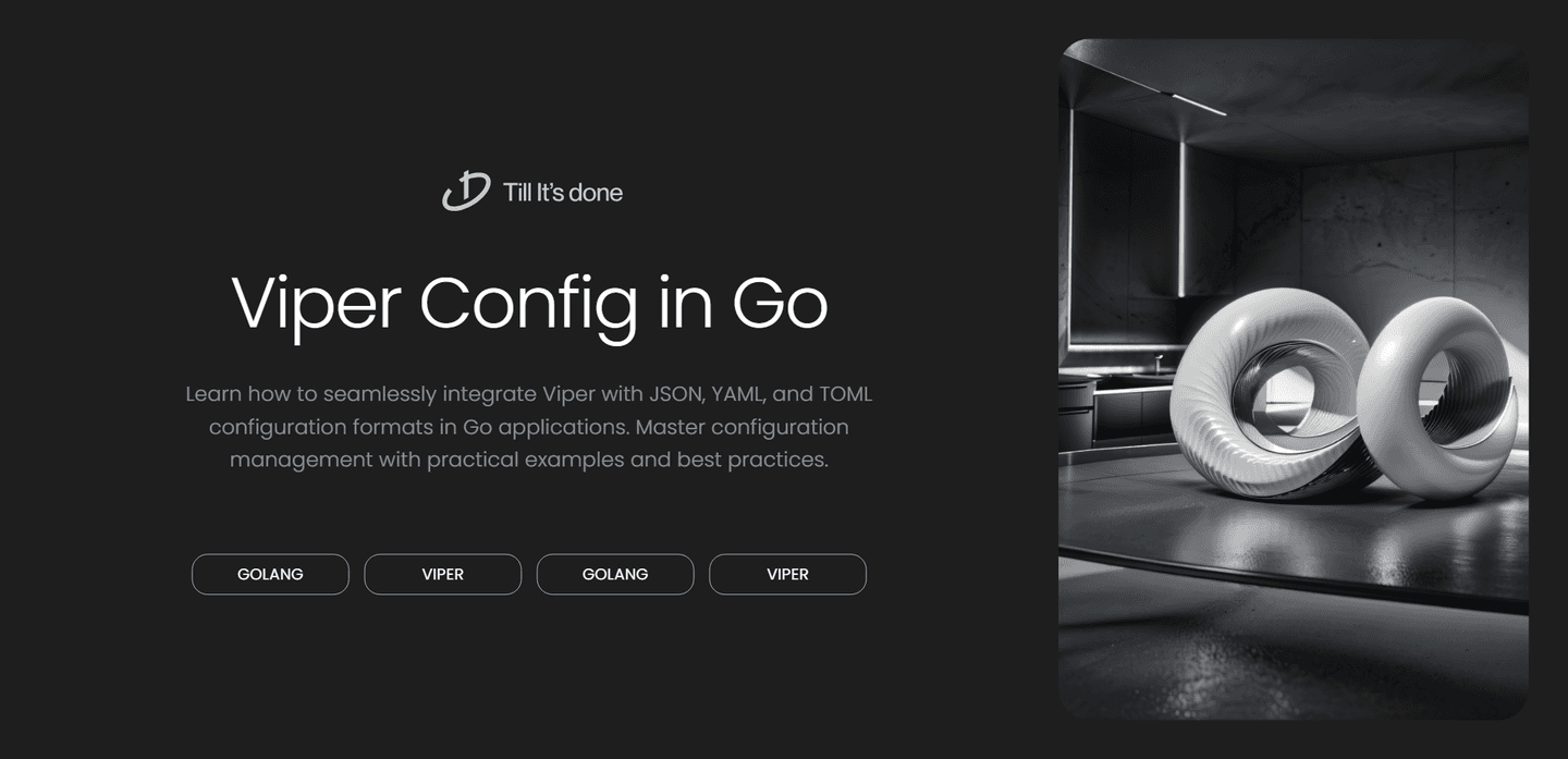 Integrating Viper With Config Formats In Golang 9176