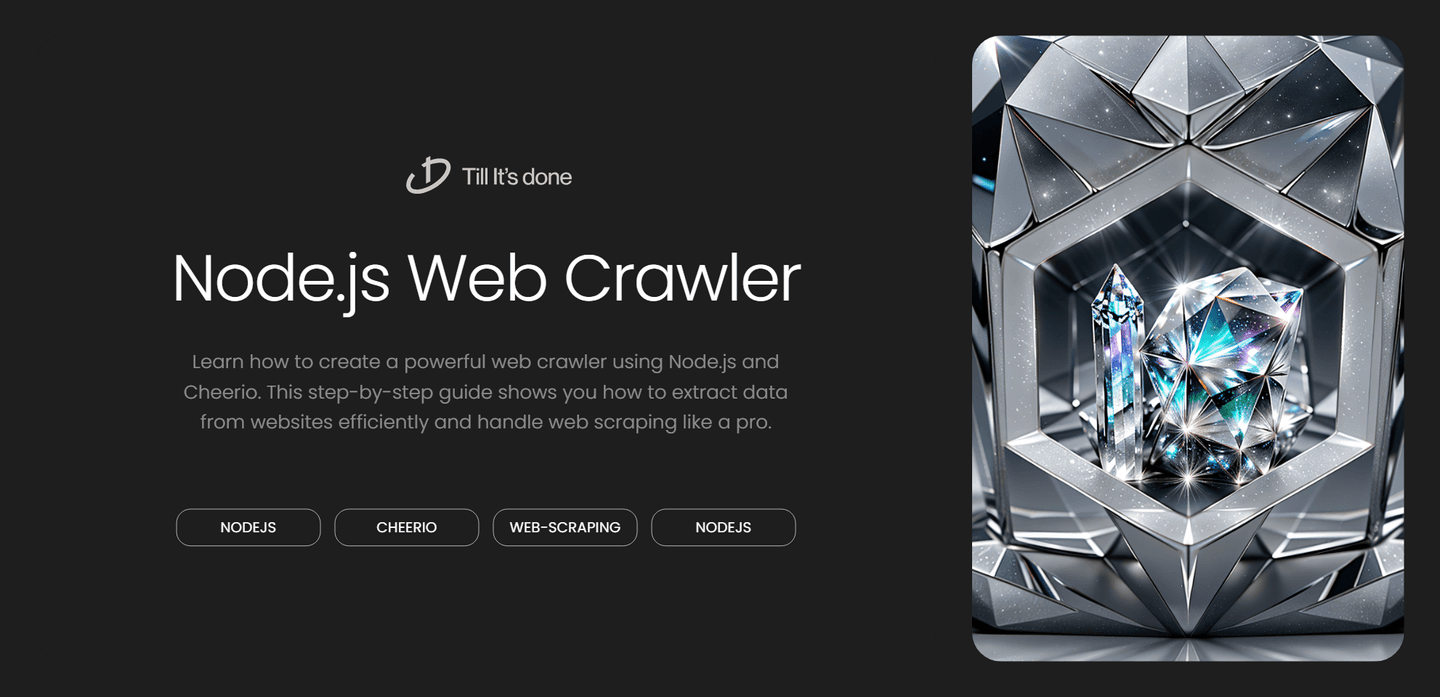Build a Web Crawler with Node.js & Cheerio
